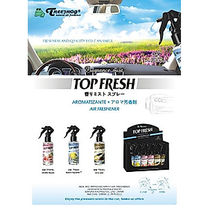 5 Pack Treefrog New Car Scent Fragrance Mist Spray Tree frog Top Fresh Air Freshener by Top Fresh