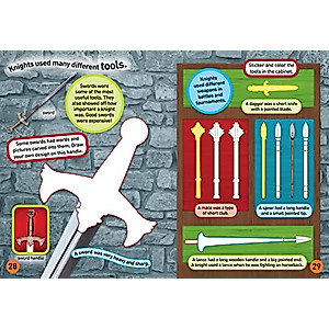 National Geographic Kids Knights and Castles Sticker Activity Book