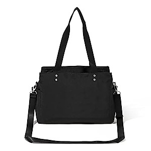 Baggallini Womens The Only top handle handbags, Black, One Size US