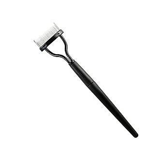 GreenLife 3Pcs Professional Eyelash Comb lash brush Duo Eyelash Brush Curlers Double-Ended Dual Eyebrow Brush Mascara Spoolie Separator Angled Brow Brush Steel Makeup Grooming Tool