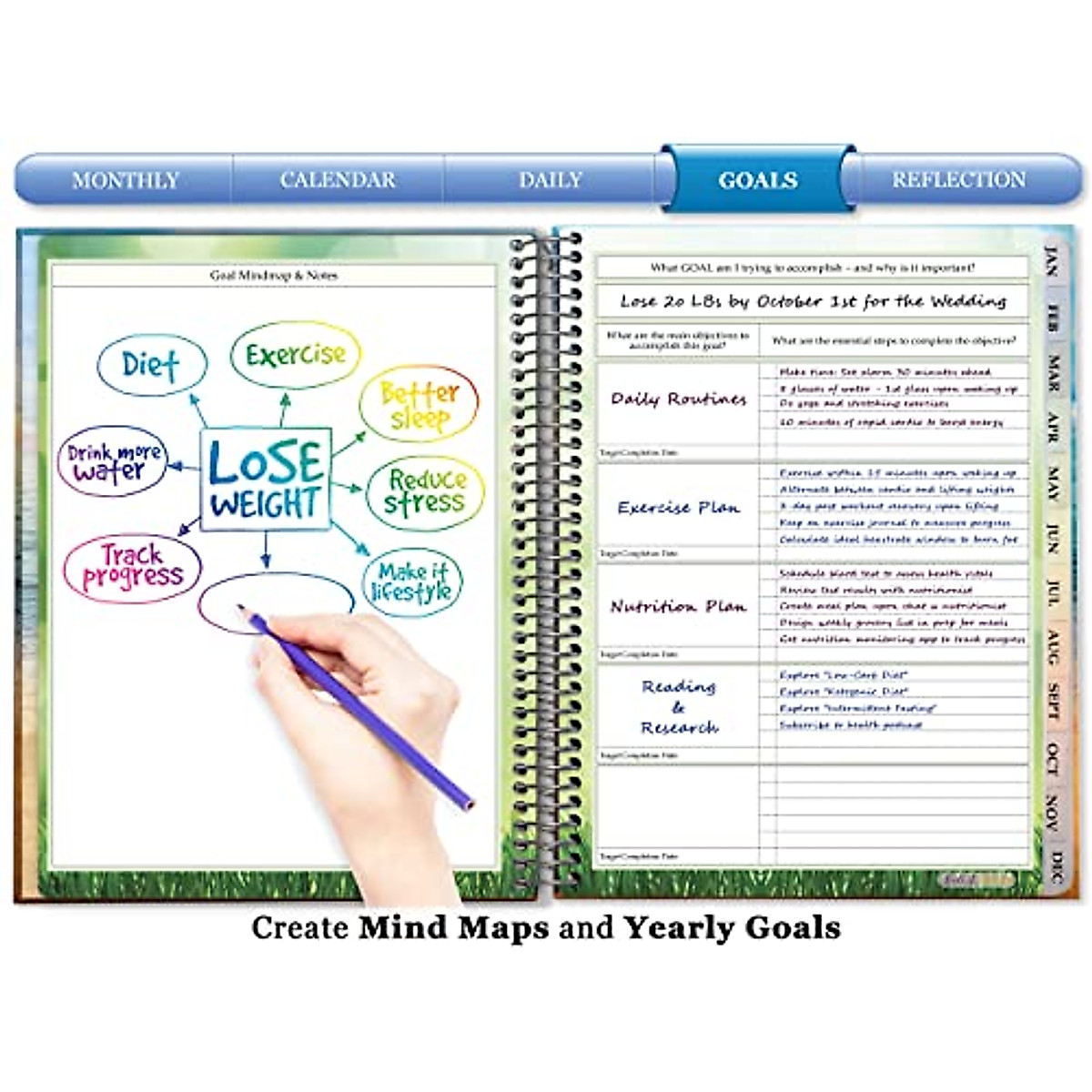 Tools4Wisdom 2024 Planner 2024 Calendar - 15 Month Dated October 2023-2024 Dec - Hardcover