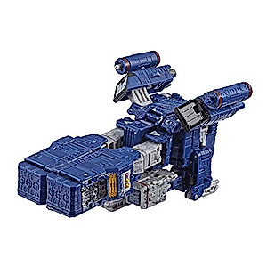 Transformers Toys Generations War for Cybertron Voyager Wfc-S25 Soundwave Action Figure - Siege Chapter - Adults & Kids Ages 8 & Up, 7"