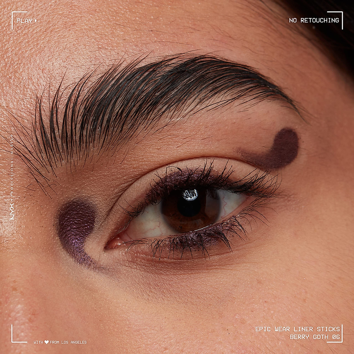 NYX PROFESSIONAL MAKEUP Epic Wear Liner Stick, Long-Lasting Eyeliner Pencil - Berry Goth