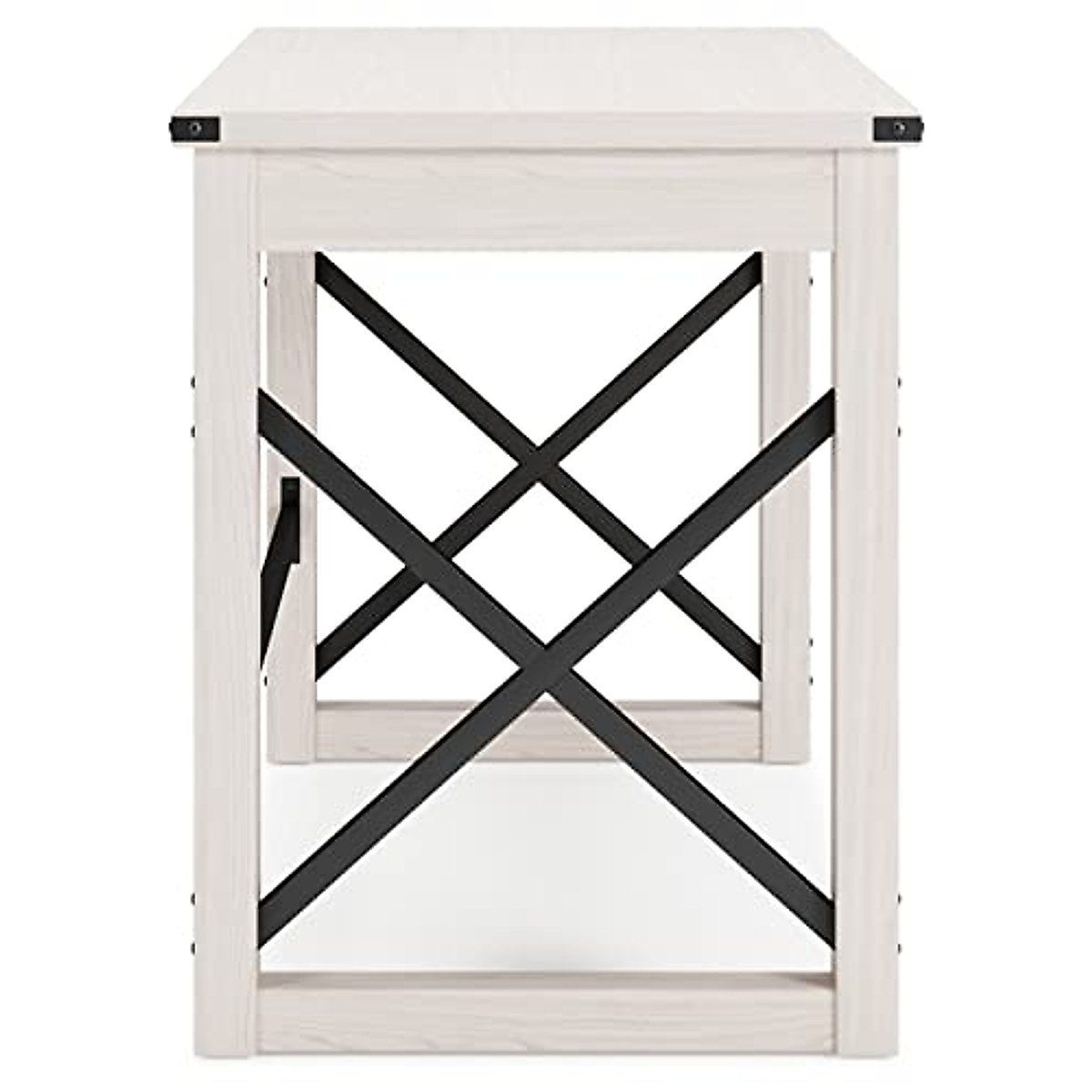 Signature Design by Ashley Bayflynn 48" Home Office Desk, Whitewash