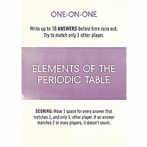 Listography: The Game: May The Best List Win! (Board Games, Games for Adults, Adult Board Games)