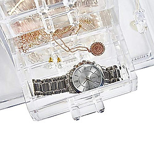 OnDisplay 6 Drawer Acrylic Jewelry Cabinet Organizer