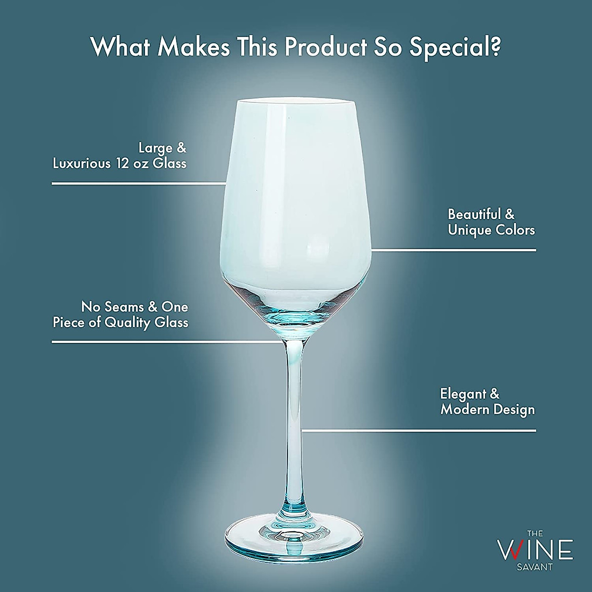 Red Rose Colored Wine Glass Set, Large 12 oz Glasses Set of 6, Unique Italian Style Tall Stemmed for White & Red Wine, Water, Cocktail, Margarita Glasses, Color Tumbler, Gifts, Beautiful Glassware