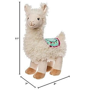 Mary Meyer Fuzzy Sherpa-Like Stuffed Animal Soft Toy, Lily Llama, 10-Inches