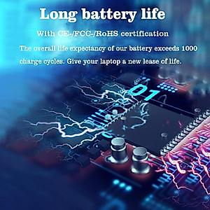 Boyuteceer F62G0 Battery Replacement for Dell Inspiron 13 7000 2 in 1, P83G P83G001 P91G001 P91G P87G 39DY5 039DY5 13 5370 7370 7373 7380 7386 13MF Vostro 5370RPJC3 0RPJC3(38Wh/11.4V)