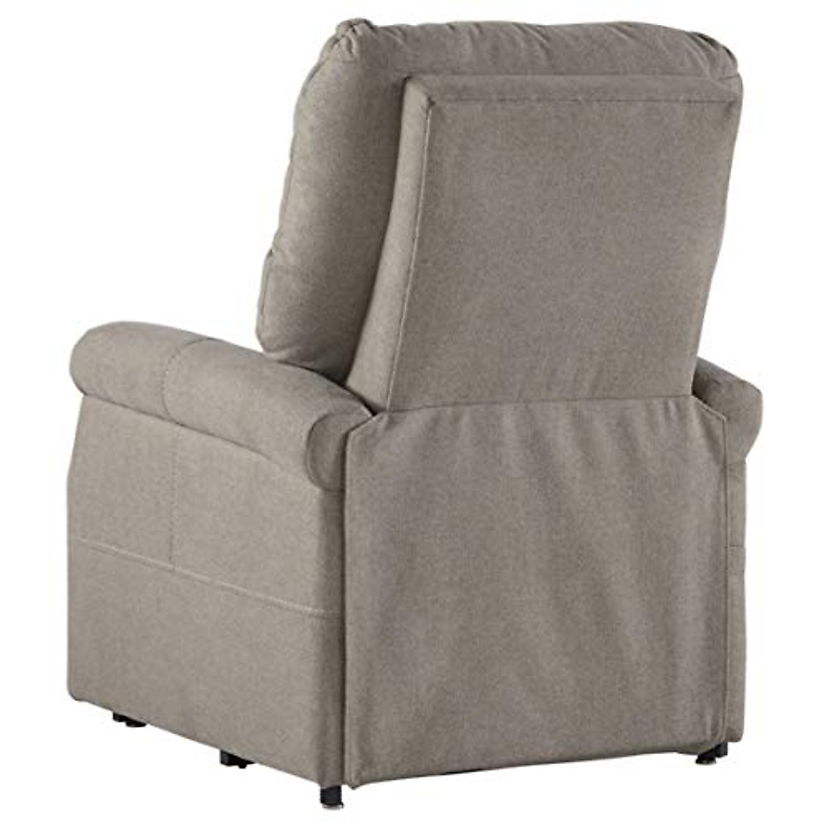 Signature Design by Ashley Markridge Modern Electric Power Lift Recliner for Elderly, Gray