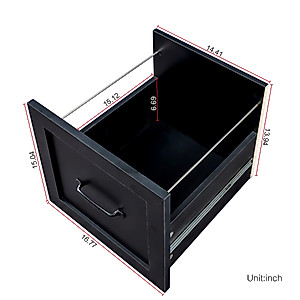 WERSMT L Shaped Computer Desk with Drawers Corner Desk Large Storage Gaming Desk Home Office Desks with Bookshelf Easy to Assemble, Black