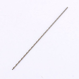 Walfront 2mm Extra Long 160mm HSS Twist Straigth Shank Auger Drill Bit Tool Designed for Impact Applications, Twist Drill