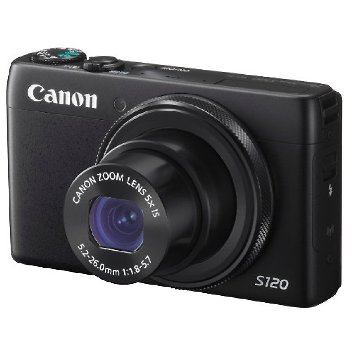 Canon digital camera PowerShot S120 (black) F value 1.8 24 mm wide-angle 5 x optical zoom PSS120 (BK) - International Version (No Warranty)