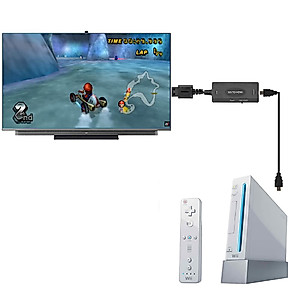 RGEEK Wii Hdmi Adapter 1080p Wii to Hdmi with High Speed HDMI Cable Support for All Wii Display Modes