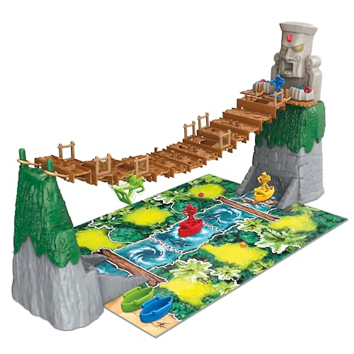 Hasbro Gaming Forbidden Bridge Game, Adventure Board Game, Fun Kids Game for Ages 7 and Up, Game for 2 to 4 Players