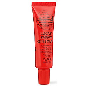 Lucas Papaw Ointment 15g Tube with lip applicator - TWIN Pack for value by Lucas Remedies