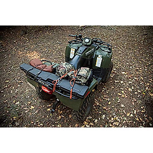 LoopRope | Bungee Cord Tie Down System | Adjustable Cargo Strap | Knot Free | Truck, RV, ATV, Camping,Outdoor Accessory, Multipurpose | Loop, Clip and Go | 3 Feet | Black