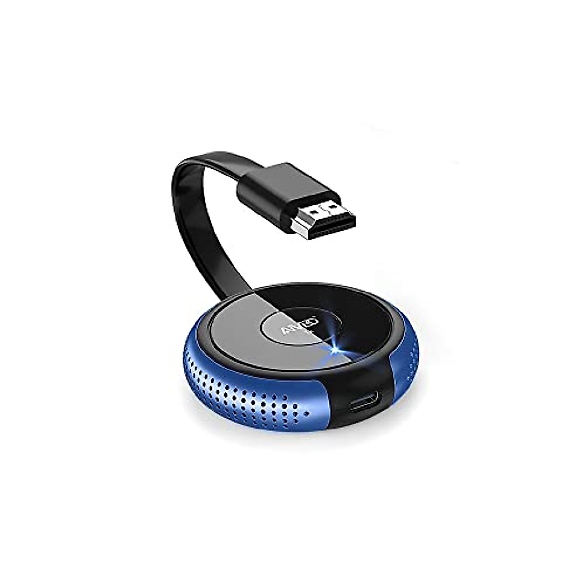 TIMBOOTECH HDMI Wireless Transmitter 165FT Blue - 1 Receiver Can be Paired with 8 Transmitters - Switch by One Click - Also Compatible with Other Brands Wireless HDMI Receiver