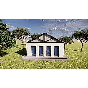 Zephyr-A-400sq.ft. from Compact to Spacious, Cozy to Luxurious: 400 sq.ft. Small Houses, 900 sq.ft. Two-bedrooms, or 1600 sq.ft. Three-bedrooms. Built Steel, Your Dream Home is Ready in 3 to 15 Days.