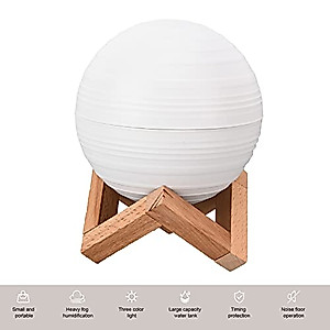 Humidifier Light, Night Light LED Lamp Birthday Gift Glowing USB Rechargeable for Room for Bedsides for Home Decor