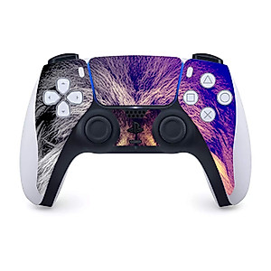 ITS A Skin Skins Compatible with Sony Playstation 5 Console Disc Edition - Protective Decal Overlay Stickers wrap Cover - Proud Lion