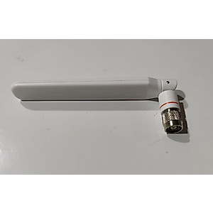 RW RoutersWholesale Cisco Compatible 2.4-GHz / 5-GHz Dual-Band (RP-TNC) AIRONET Antenna (White) (4PACK)