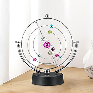 DOTSOG Galaxy Kinetic Art Science Kit Kinetic Art Asteroid Science Desk Toy Home Decorations Electronic Perpetual Motion