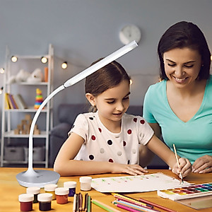 OttLite Extended Reach LED Desk Lamp, Black