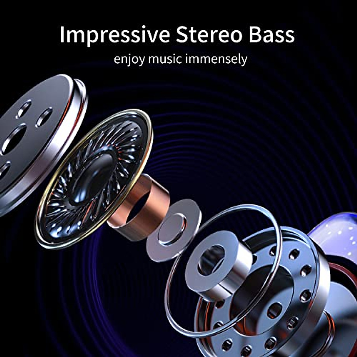 keephifi KBEAR KS1 Musician Headphones Wired with Mic, in Ear Monitors KBEAR Earbuds Auriculares,Dual Magnectic Circuit Dynamic in Ear Earphones Ear Earbuds for Runing Wrokout Riding(Clear,with Mic)