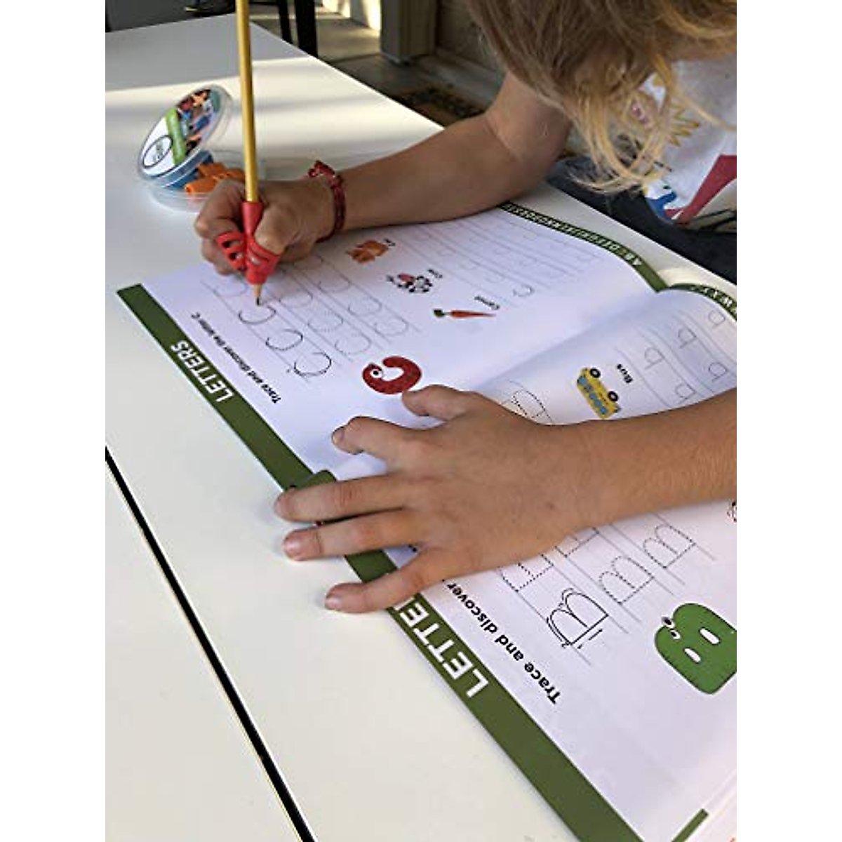 Bright Autism Trace and Learn to Write Workbook, Trace line, Shapes, Numbers and Letters workbook for Kids, Preschool Workbook, Pre-Writing, Pre-Reading