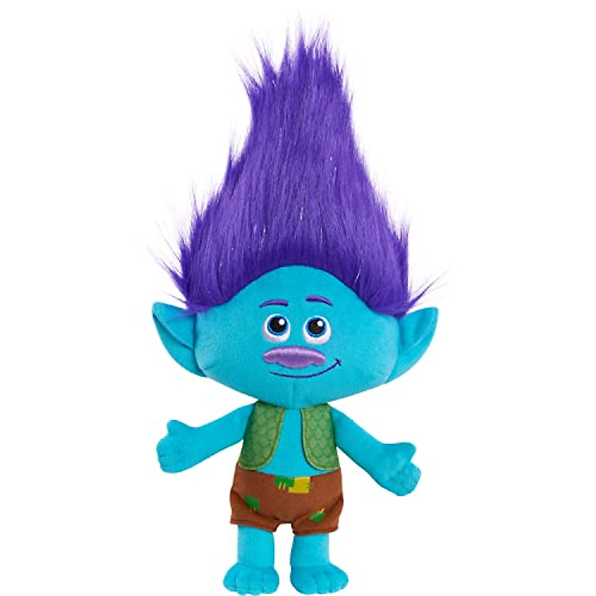 Trolls 13-inch World Tour Poppy & Branch Friendship Plush 2-Pack Stuffed Animals, Kids Toys for Ages 3 Up, Amazon Exclusive by Just Play