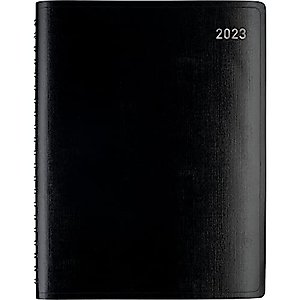 Office Depot® Brand Weekly/Monthly Planner, 5" x 8", Black, January To December 2023, OD711400
