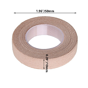 Lovermusic 500cm Complexion Soft Finger Adhesive Tape Roll Replacement for Chinese Guzheng Finger Picks Pack of 4