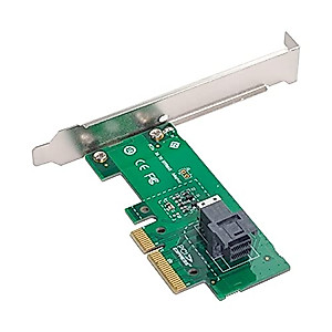 NFHK PCI-E 3.0 4.0 to SFF-8643 Card Adapter and U.2 U2 SFF-8639 NVME PCIe SSD Cable for Mainboard SSD