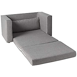 Gold Sparrow Corona Convertible Loveseat Sleeper, Ash