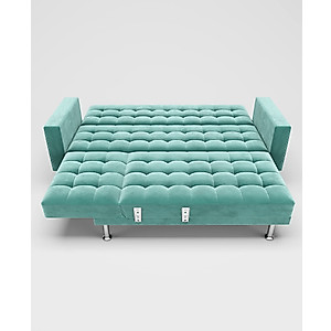 Gold Sparrow Houston Sectional, Aqua