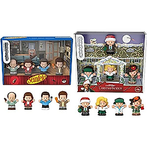 Little People Collector Fisher-Price Seinfeld Special Edition Figure Set, 4 Characters in a Gift Package for Fans & le Collector National Lampoon’s Christmas Vacation Special Edition Figure