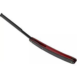 BÖKER Barbarette Carbon Fiber Straight Razor, Black and Red