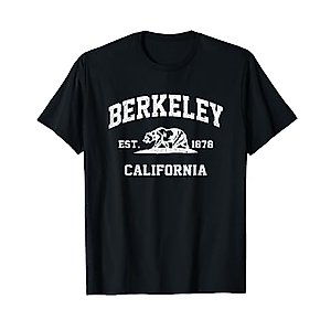 Berkeley California CA vintage state Athletic style T-Shirt