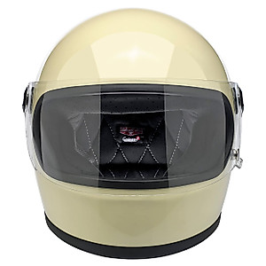 Biltwell Closeout Gringo S ECE R22.05 Motorcycle Helmet Gloss Vintage White XX-Large