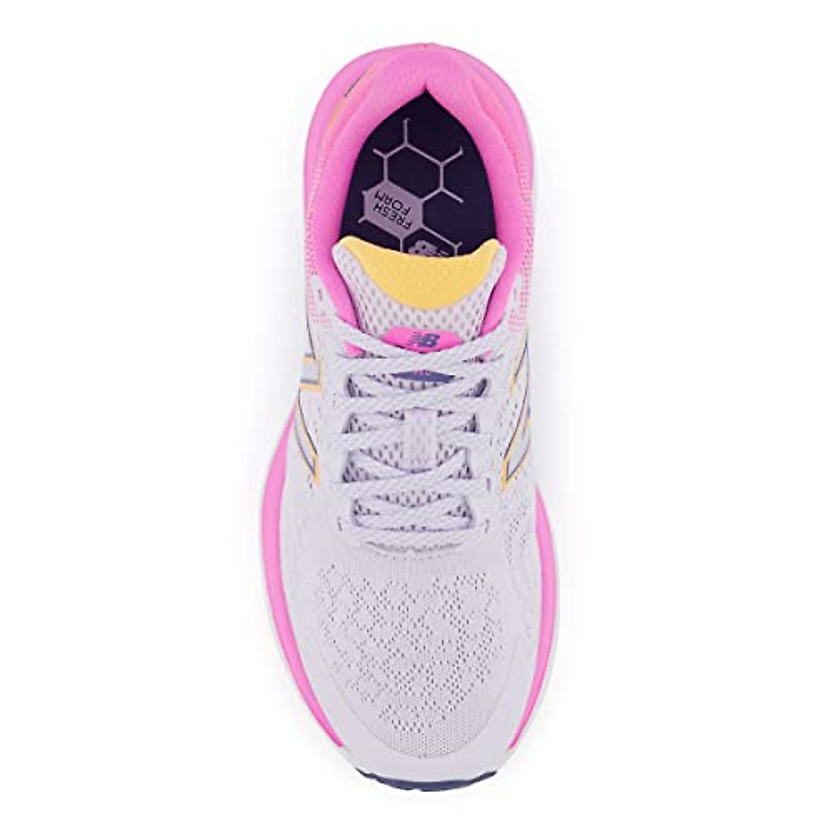 New Balance Women's Fresh Foam 680 V7 Running Shoe, Libra/Vibrant Pink/Night Sky, 8 Wide