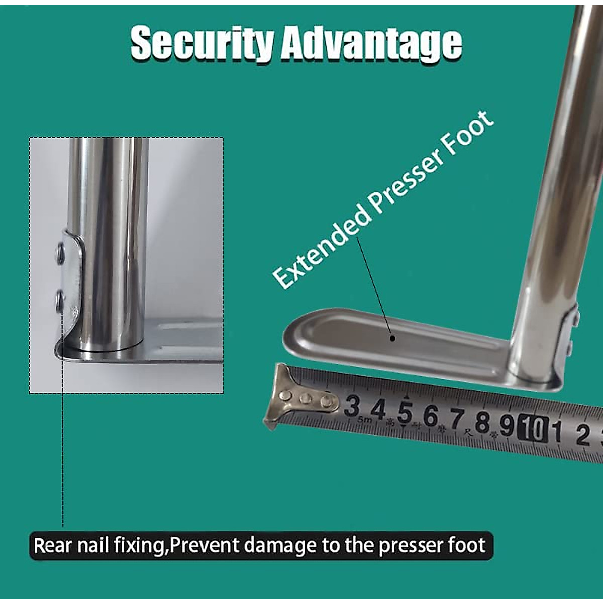 Mengersi Canopy Bed Frame Post Poles King Size Stainless Steel 4 Corner Canopy Bed Curtains Frame Bracket Fit for Metal and Wood Bed