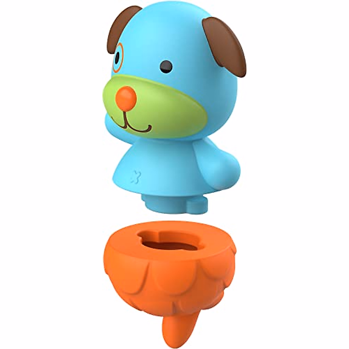 Skip Hop Baby Bath Toy, Zoo Mix & Match Flippers, Monkey/Dog (Discontinued by Manufacturer)