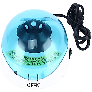 YaeCCC Mini Centrifuge Lab Centrifuge Machine Fixed Speed at 4000rpm, 2 Rotors, 110V