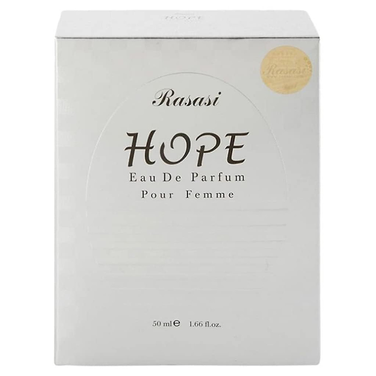 RASASI Hope for Women EDP - Eau De Parfum 50 ML (1.6 oz) I | Middle East Fragrance | andalwood from India and various musky notes | Evokes Success, Energy, Optimism & HOPE Perfumes