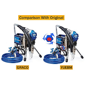Replacement for Graco 390 395 490 495 595 Original Prime Spray Valve, Swivel Design, Easier Installation, Better Control, More Durable, Airless Paint Sprayer Aftermarket Parts