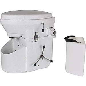 Nature's Head Self Contained Composting Toilet with Close Quarters Spider Handle Design