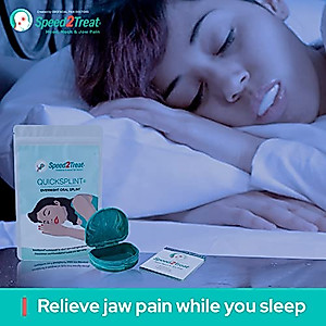 QUICKSPLINT Custom Fit Night Guard | for Grinding Teeth & Jaw Pain | Overnight Sleeping Mouth Guard for Grinding & Clenching | Pain Relief | Nighttime Sleeping Solution