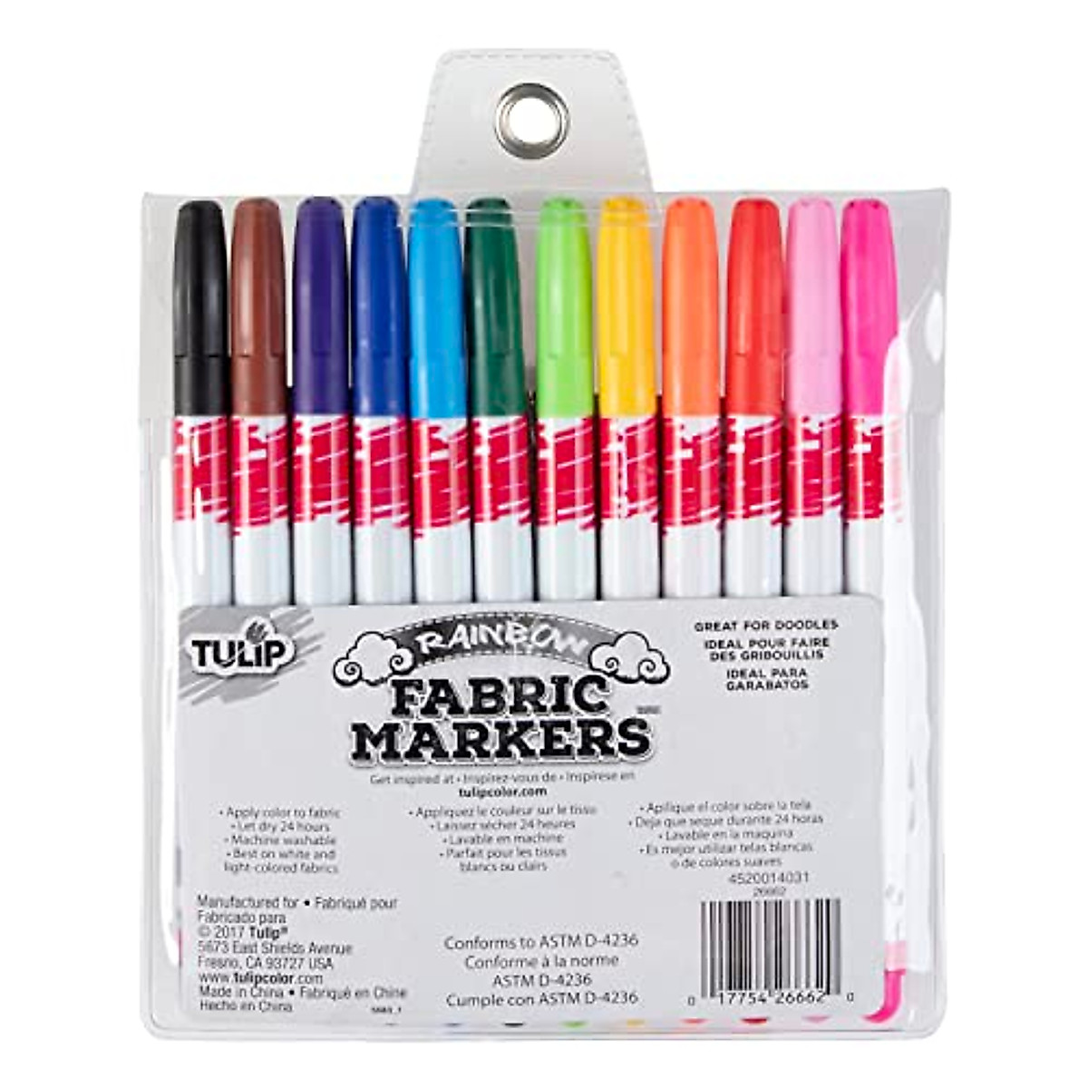 Tulip Fashion Markers 26662 Mkr 12Pk Fine Writers, As Detailed