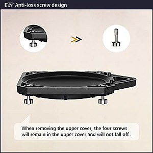 HBT Waterproof Airtag Holder/AirTag Keychain Case, Fully Enclosed, Durable, Secure Protector for AirTag with Key Ring (1pack)